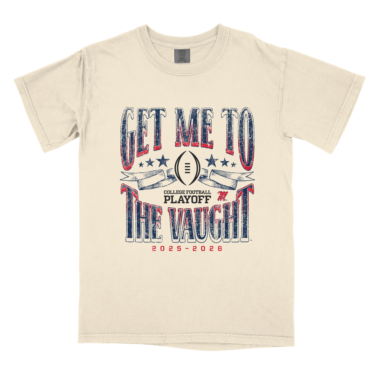 Comfort Colors Ivory T-Shirt- Get me to the Vaught