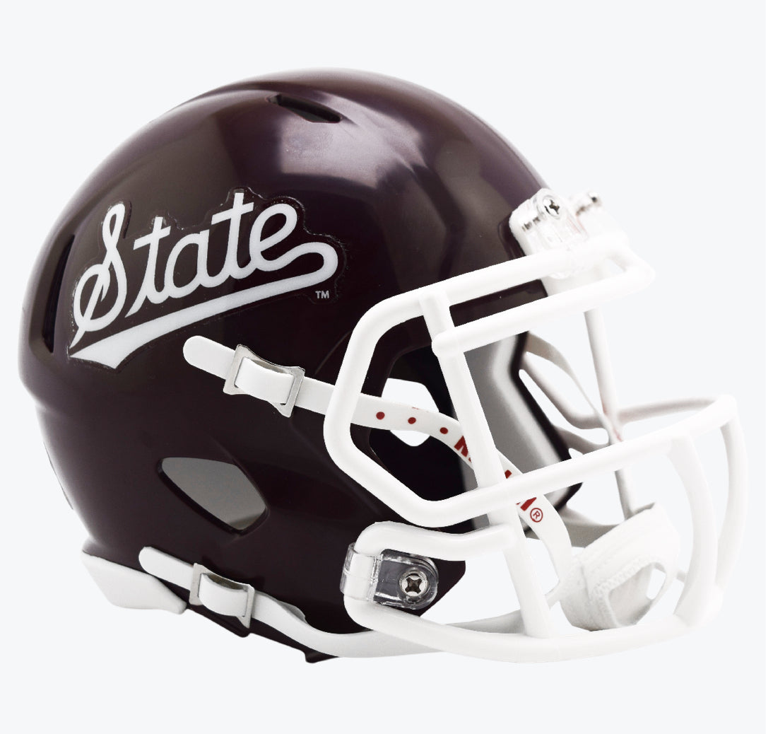 Riddell Mississippi State Mini Helmet – The College Corner