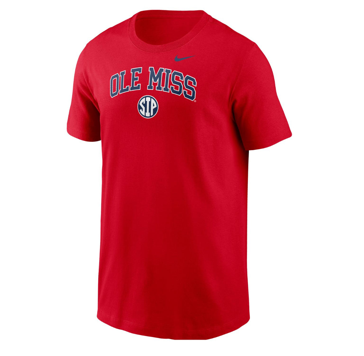 Nike Youth Ole Miss Dri Fit SIP Tee - Red