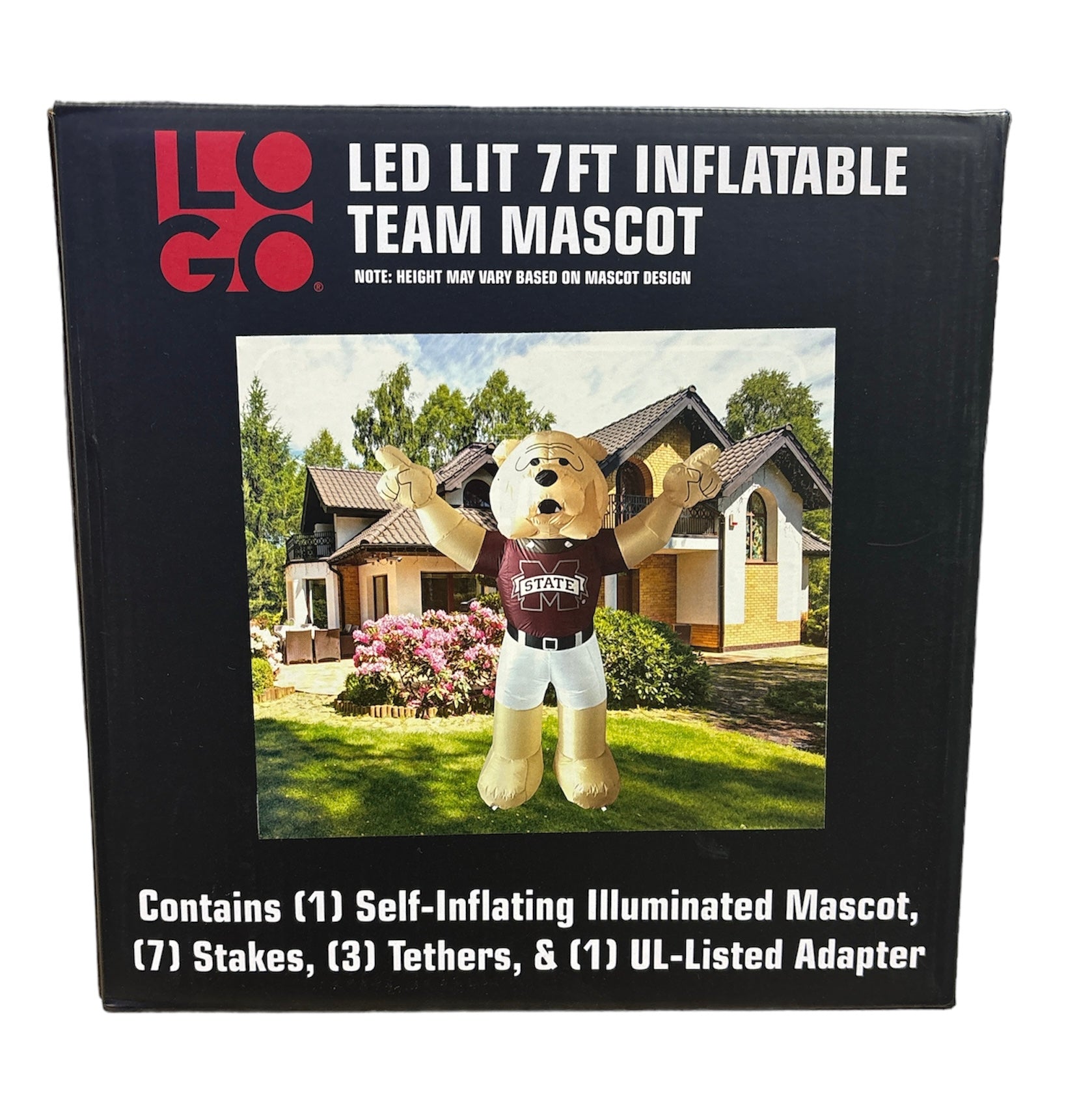 LED Lit Inflatable Mississippi State Team Mascot – The College Corner