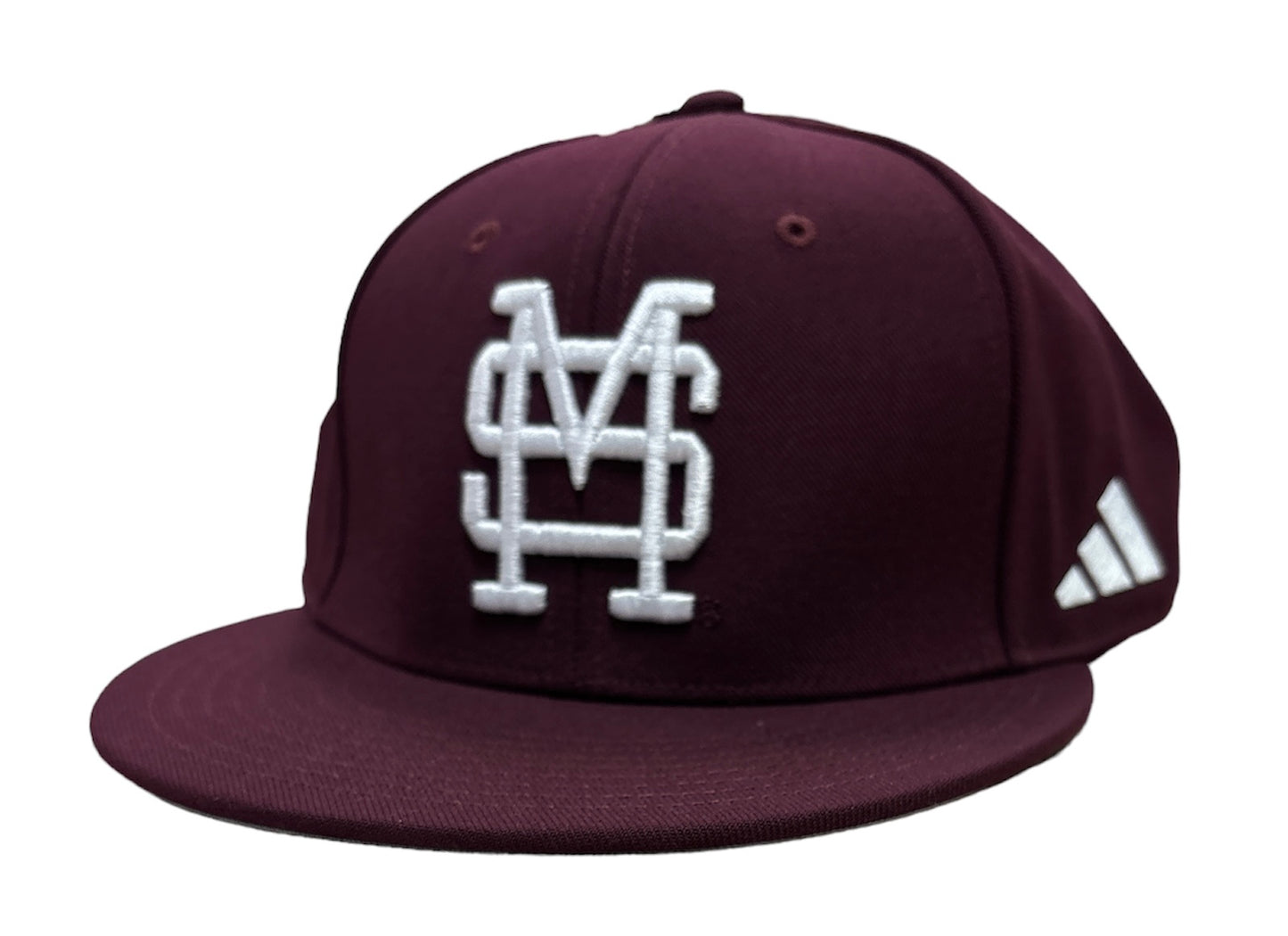 Adidas Flat bill Fitted Baseball Cap - M over S – The College Corner