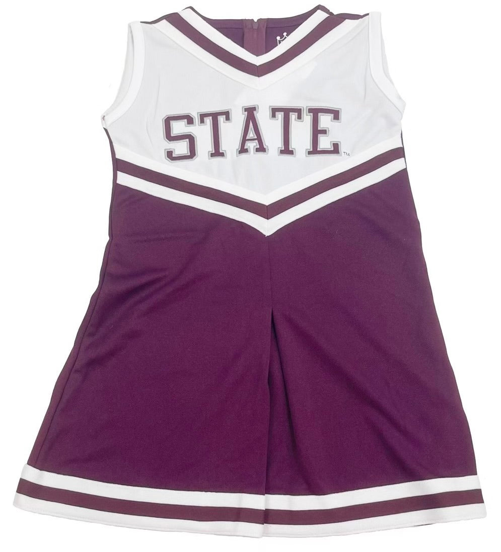 Mississippi State One Piece Cheer Dress – The College Corner